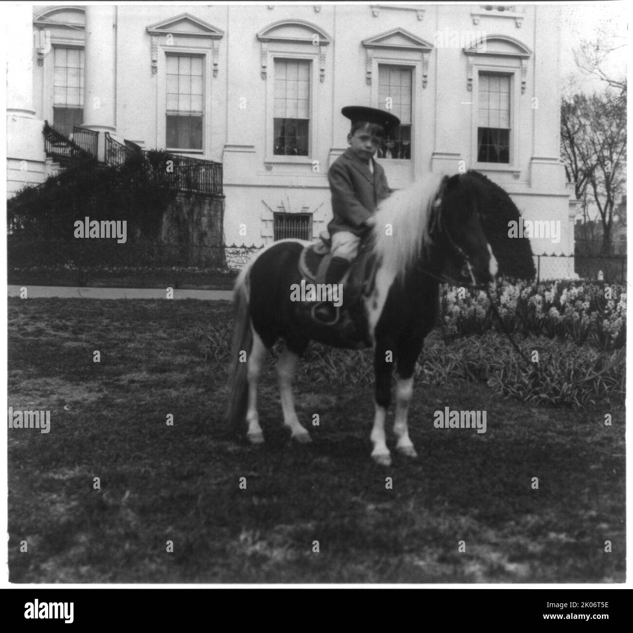 Quentin Roosevelt on a pony, c1902 June 17. (Quentin (1897-1918 ...