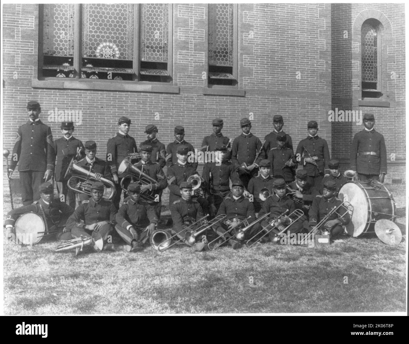 Hampton Institute, Va. - the band, 1899 or 1900 Stock Photo - Alamy