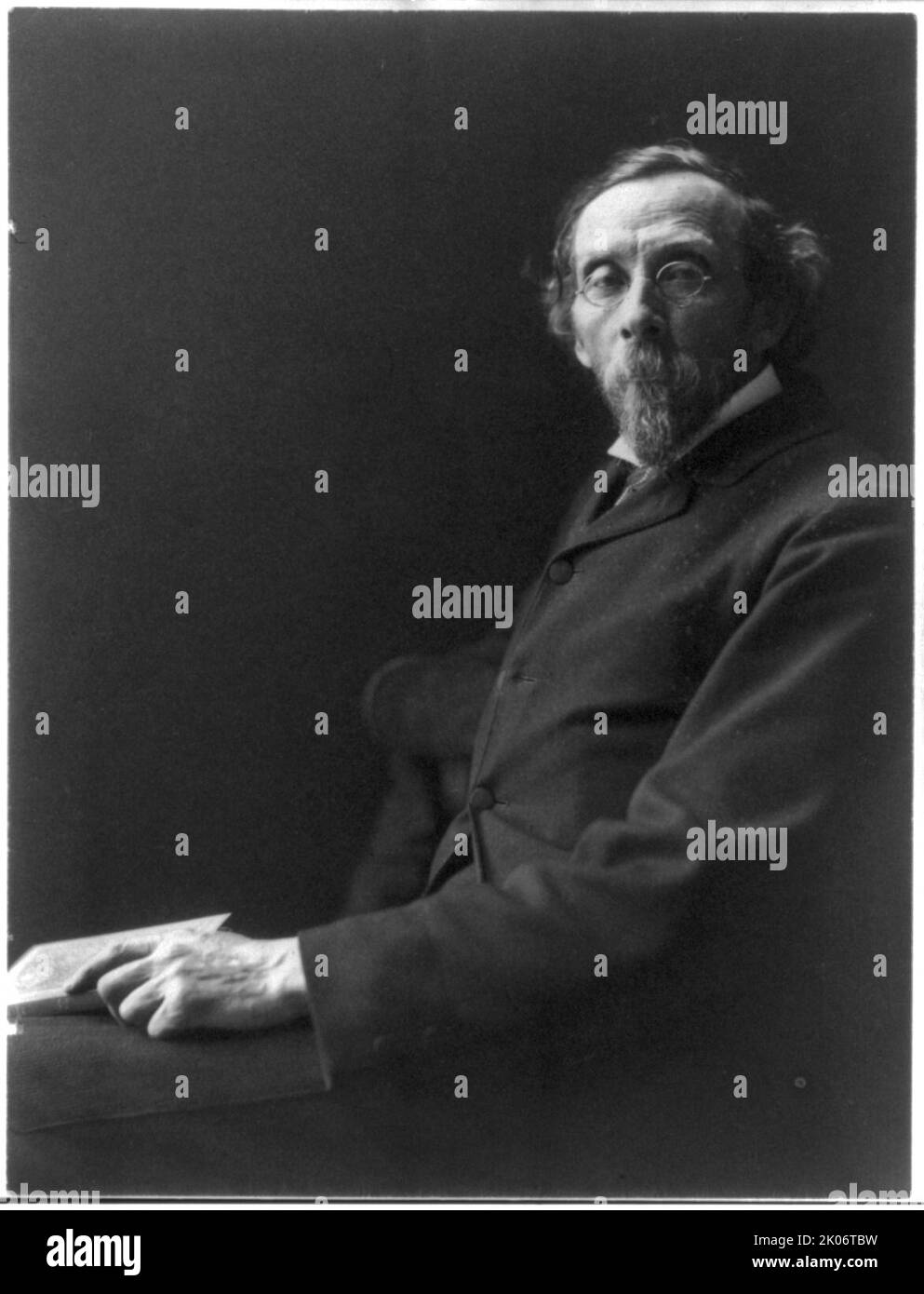 E. C. Messer, between c1890 and c1910. Three-quarter length, seated ...