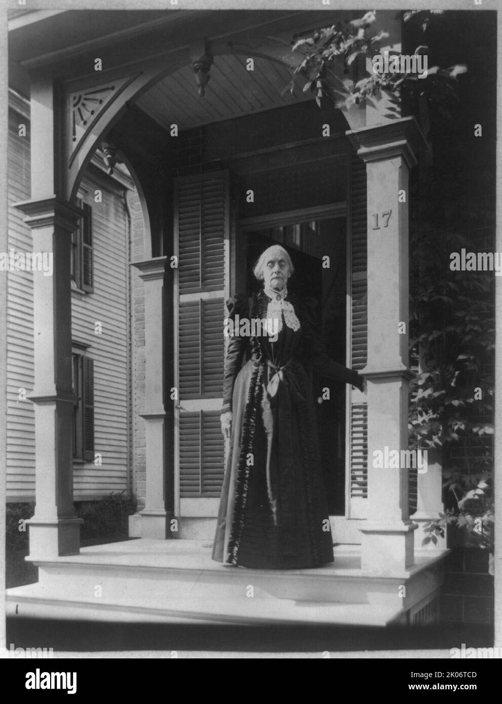 Susan B. Anthony, 1900. [American social reformer and women's rights ...