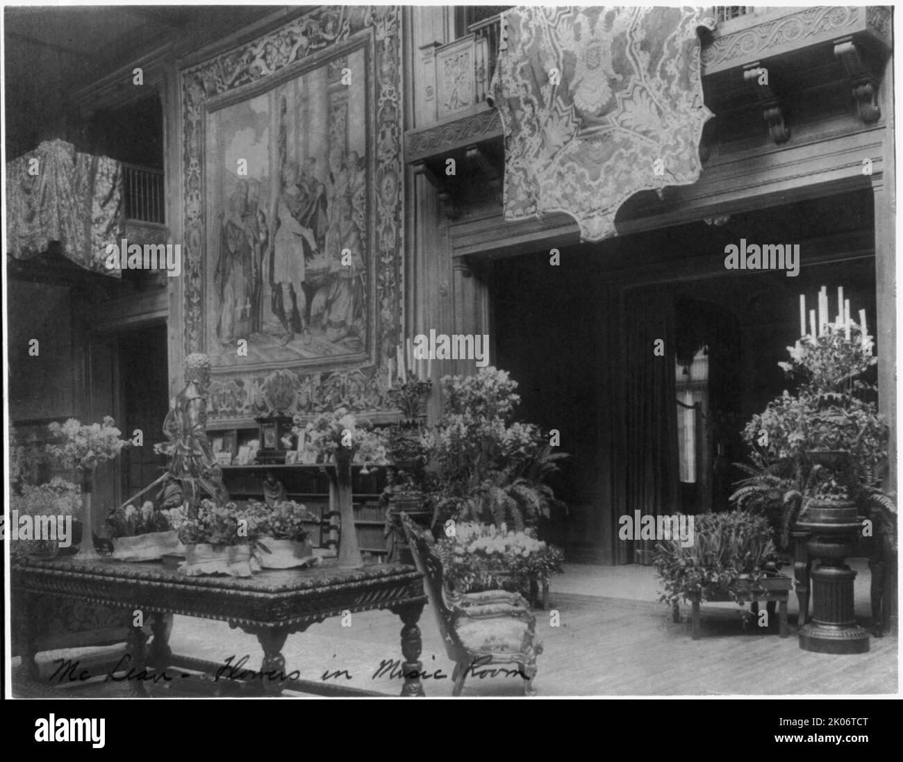 Interior of John R. McLean House, 1500 I St., N.W., Washington, D.C ...