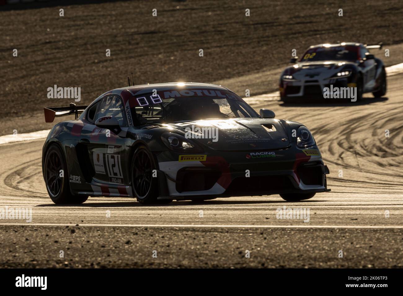 121 BURET Timothé, CAMPBELL Christopher, K-Worx, Porsche 718 Cayman GT4 ...