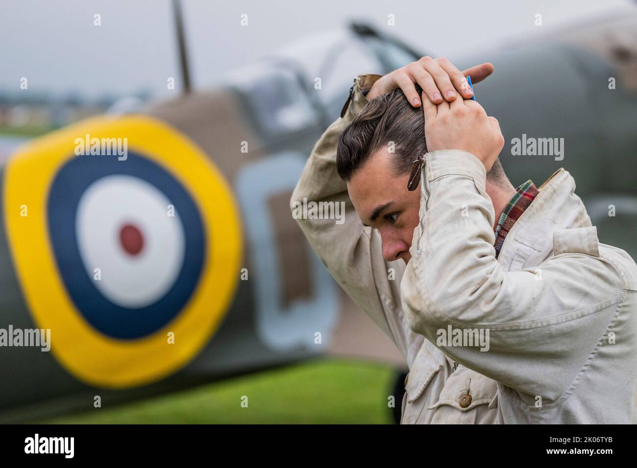London, UK. 10th Sep, 2022. The final touches to the brylcreem - Re ...