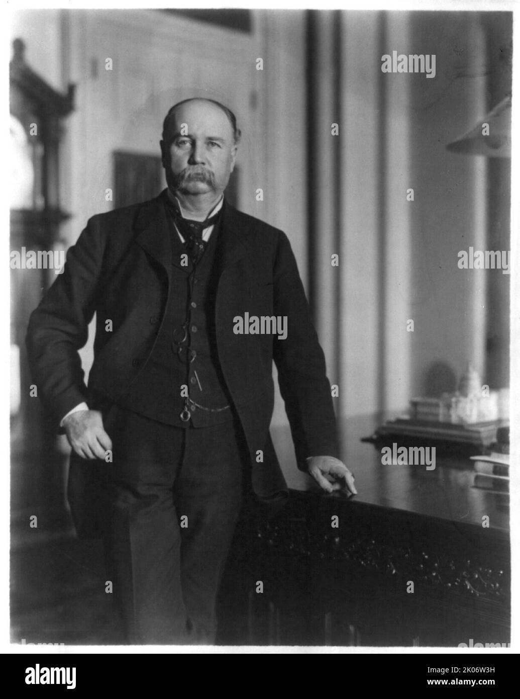 Garrett Augustus Hobart, n.d.. 3/4 lgth., standing, facing front. [Vice ...
