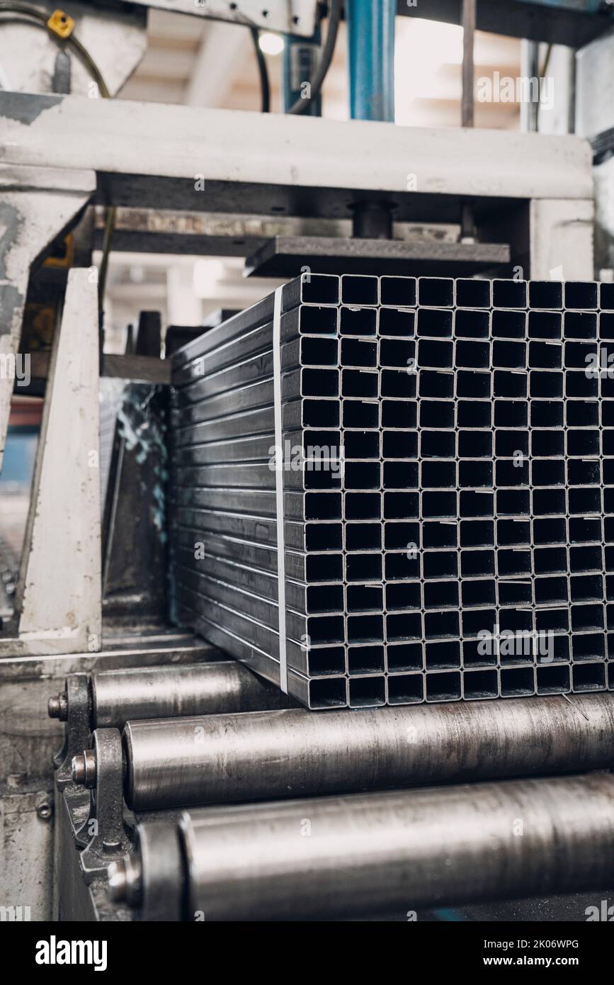 iron rack factory Stock Photo - Alamy