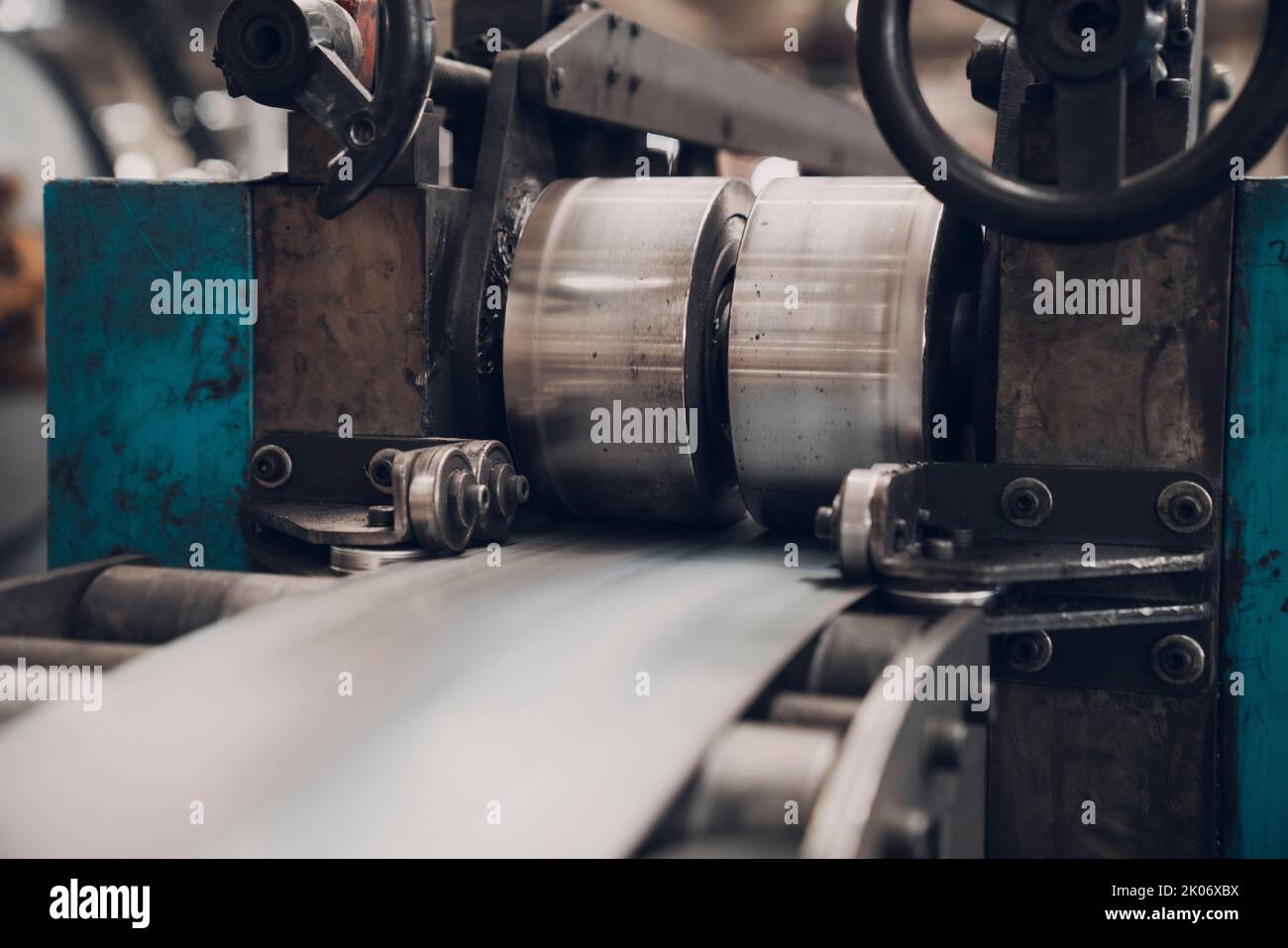 iron rack factory Stock Photo - Alamy