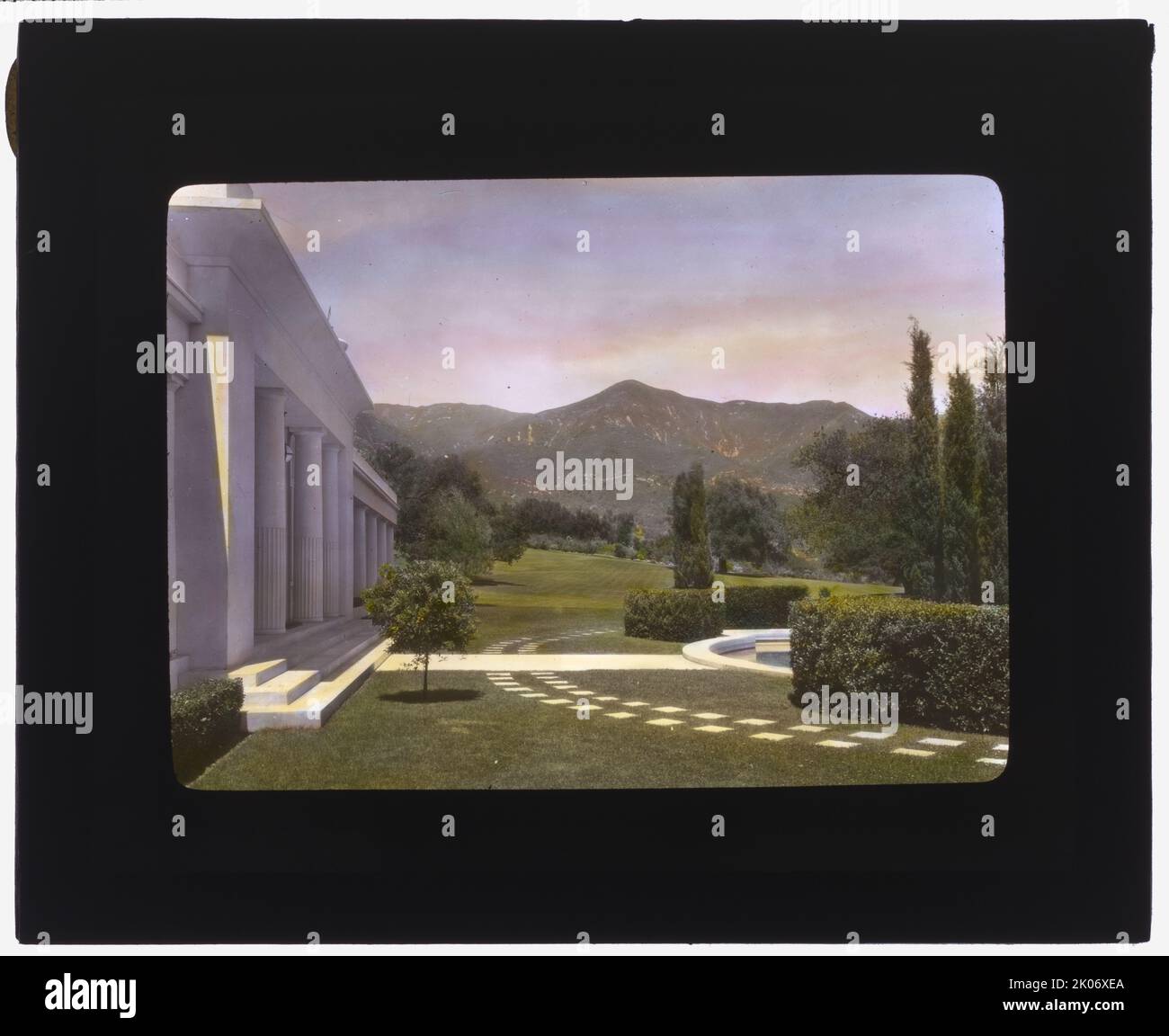 "Arcady," George Owen Knapp house, Sycamore Canyon Road, Montecito ...