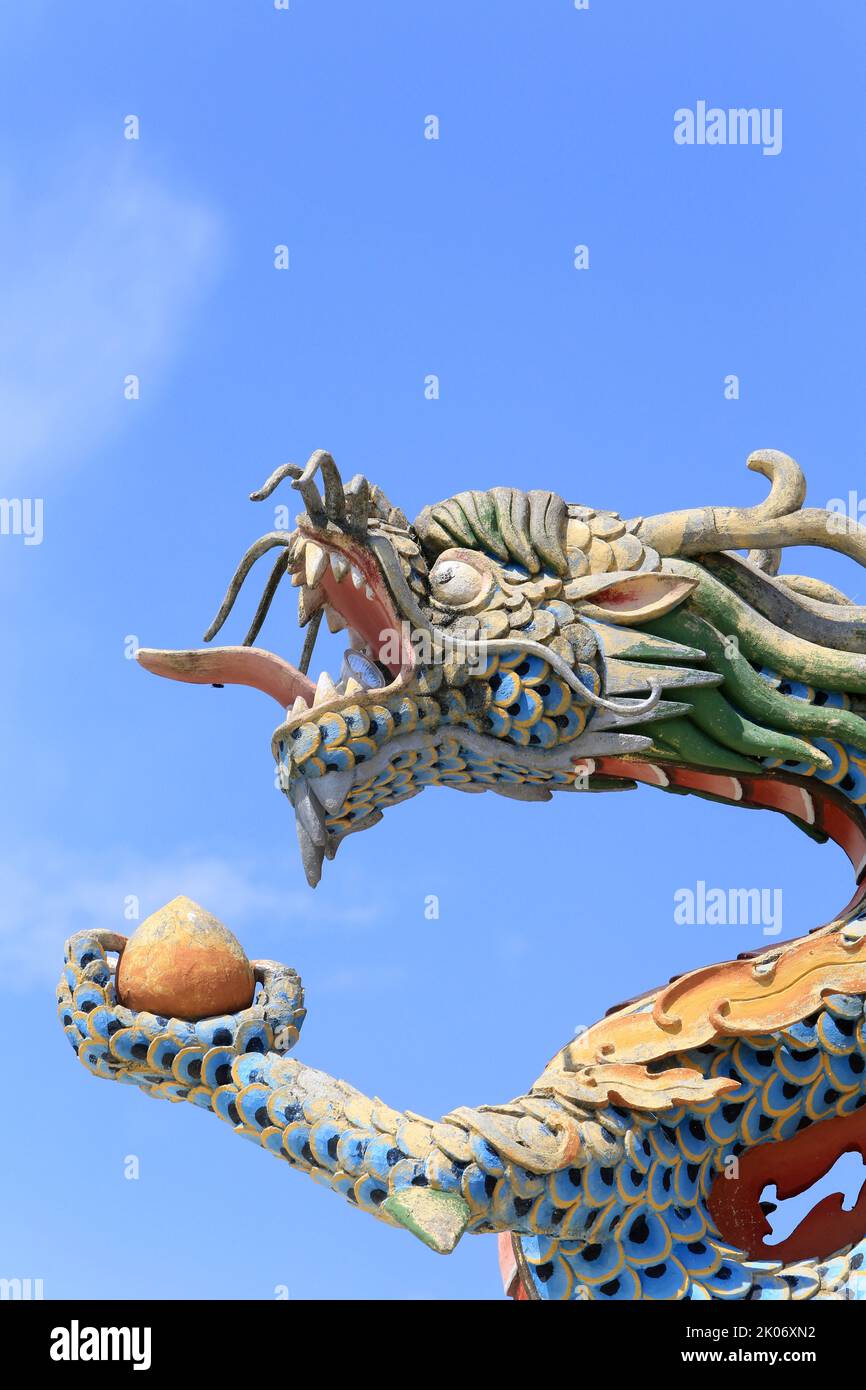 Dragon. Dashang Kagyu Ling congregation. Temple of the Thousand Buddhas ...