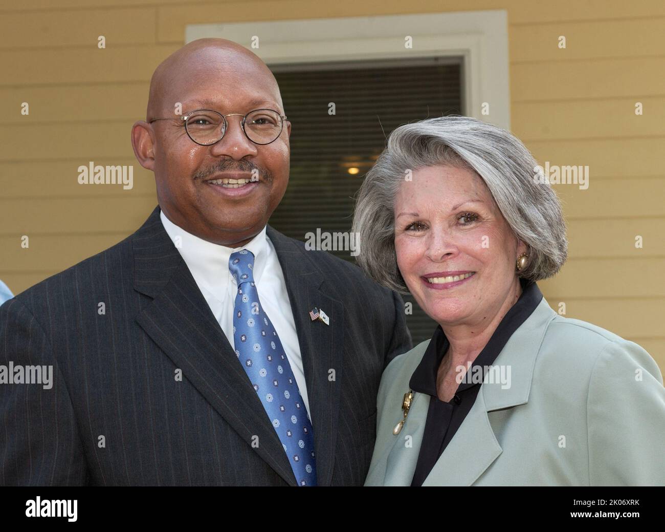 Visit of Secretary Alphonso Jackson to Bloomington, Indiana, where he ...