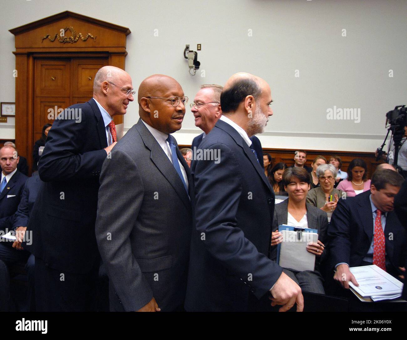 Paulson alphonso jackson bernanke hi-res stock photography and images ...