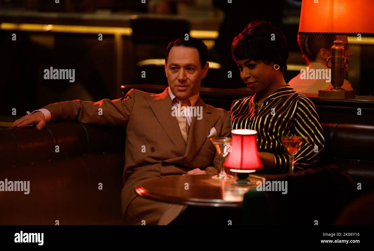 SEE HOW THEY RUN, from left: Reece Shearsmith, Pippa Bennett-Warner ...