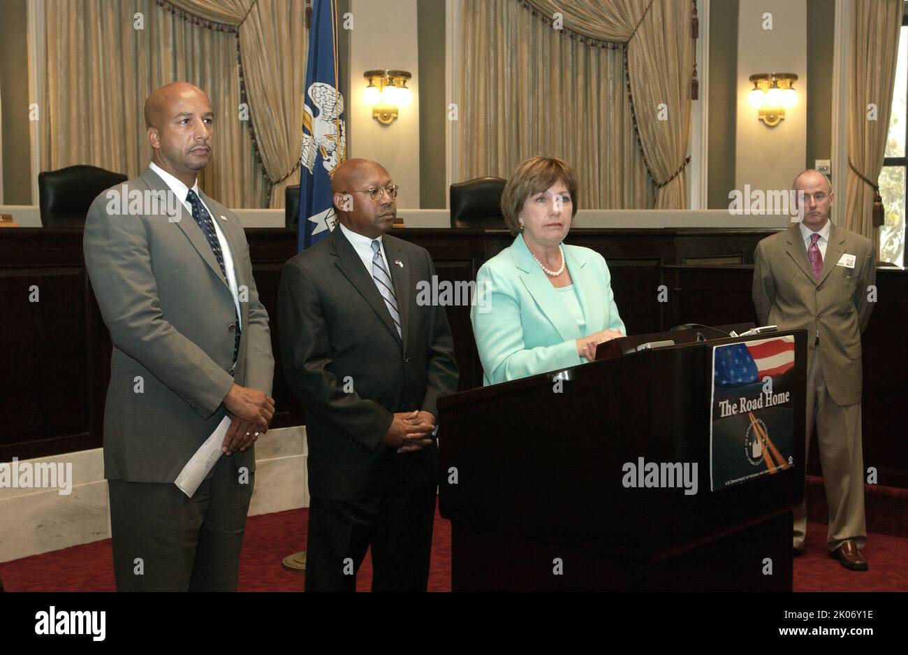 Visit of Secretary Alphonso Jackson to New Orleans, Louisiana, where he ...
