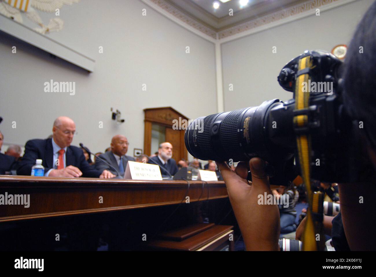 Paulson alphonso jackson bernanke hi-res stock photography and images ...