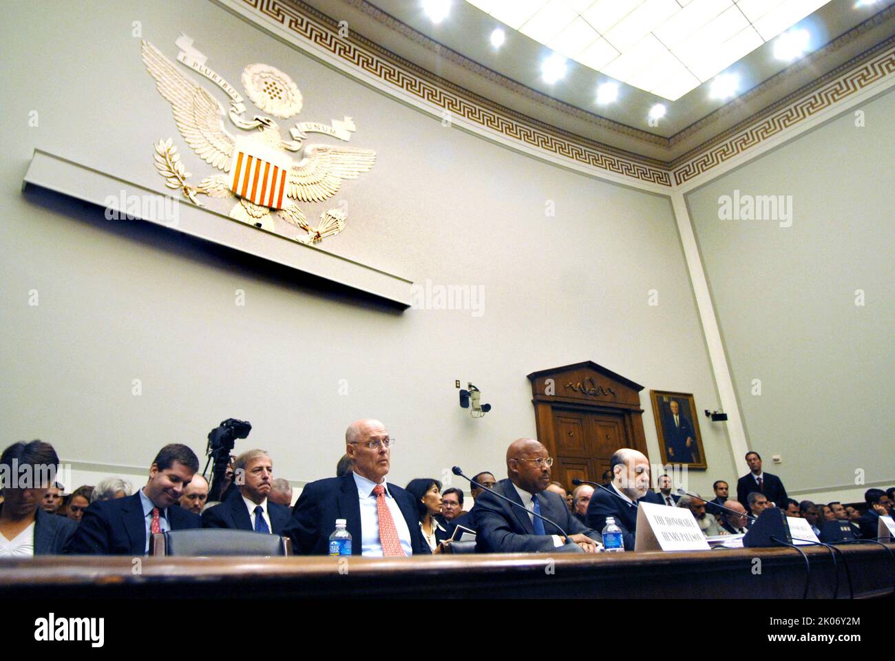 Paulson alphonso jackson bernanke hi-res stock photography and images ...