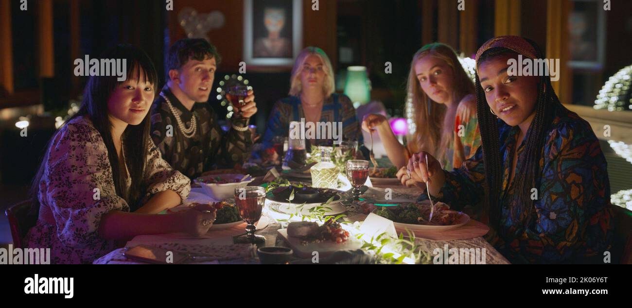 SISSY, from left: Yerin Ha, Daniel Monks, Emily De Margheriti, Hannah ...