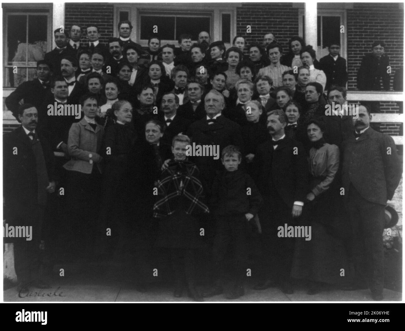 American indian school children vintage hi-res stock photography and ...