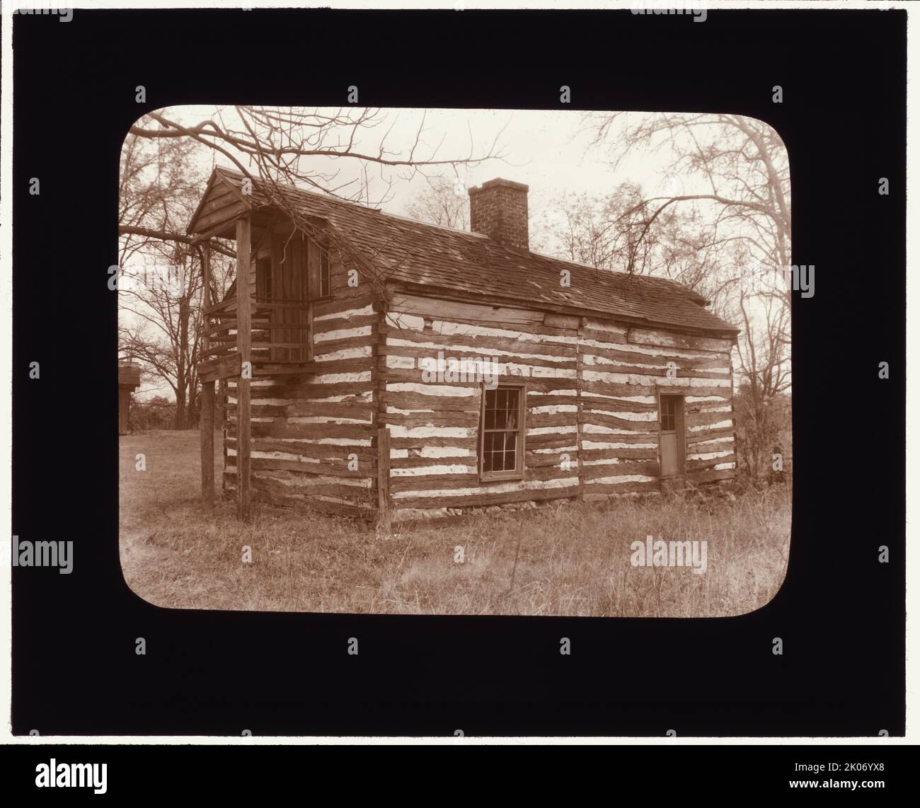 Quickmore Log Cabin, Amherst County, Virginia, 1935 Stock Photo - Alamy