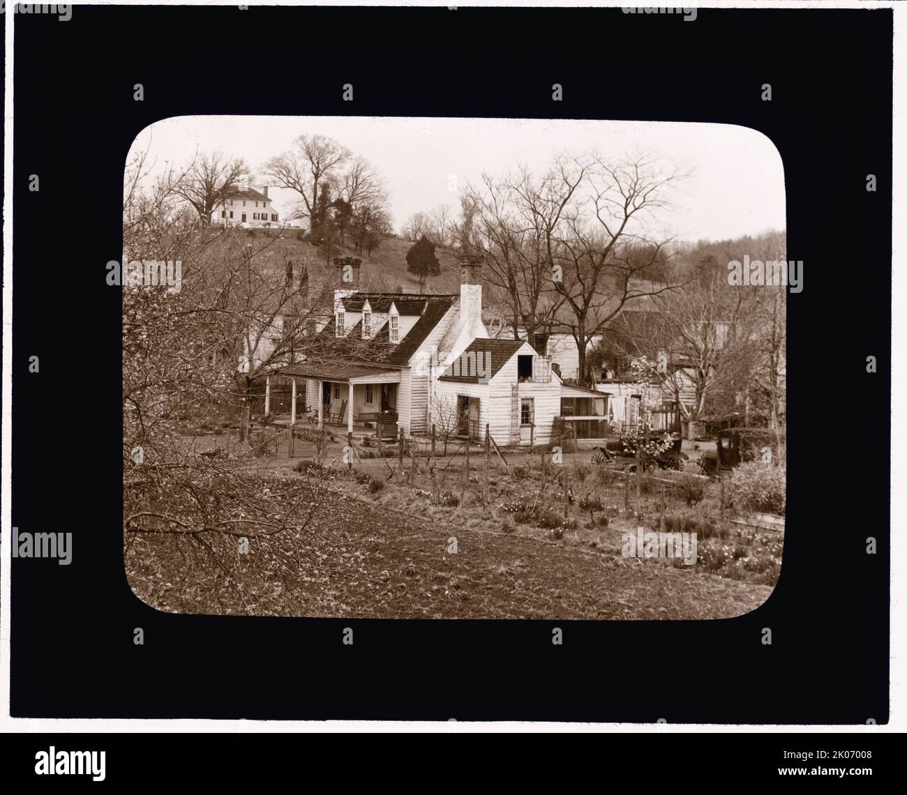 Old Dunbar Quarters, Falmouth, Stafford County, Virginia, between 1927 ...