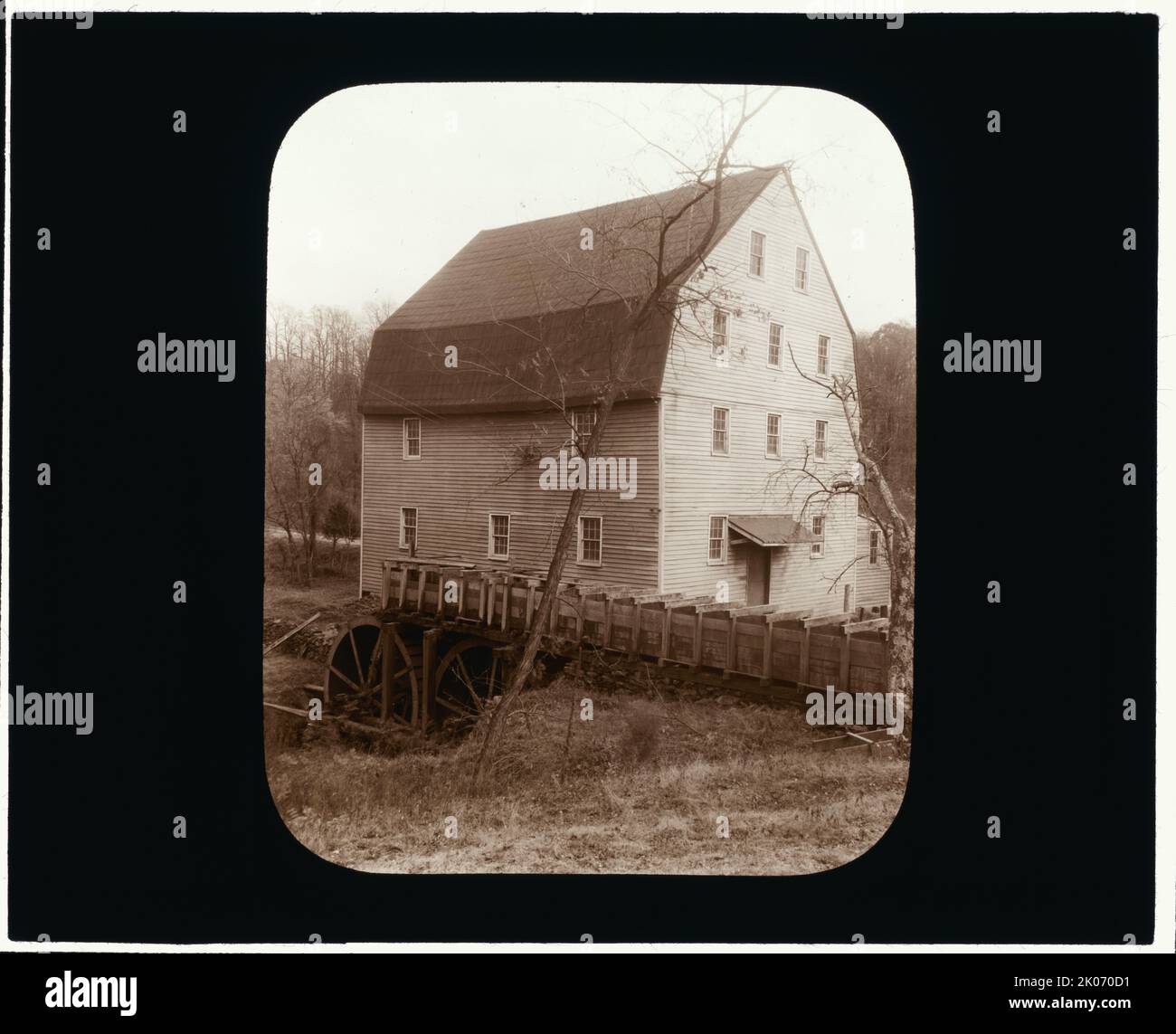 Graves' Mill and Cabin, Tommy Hawk, Campbell County, Virginia, 1935 ...