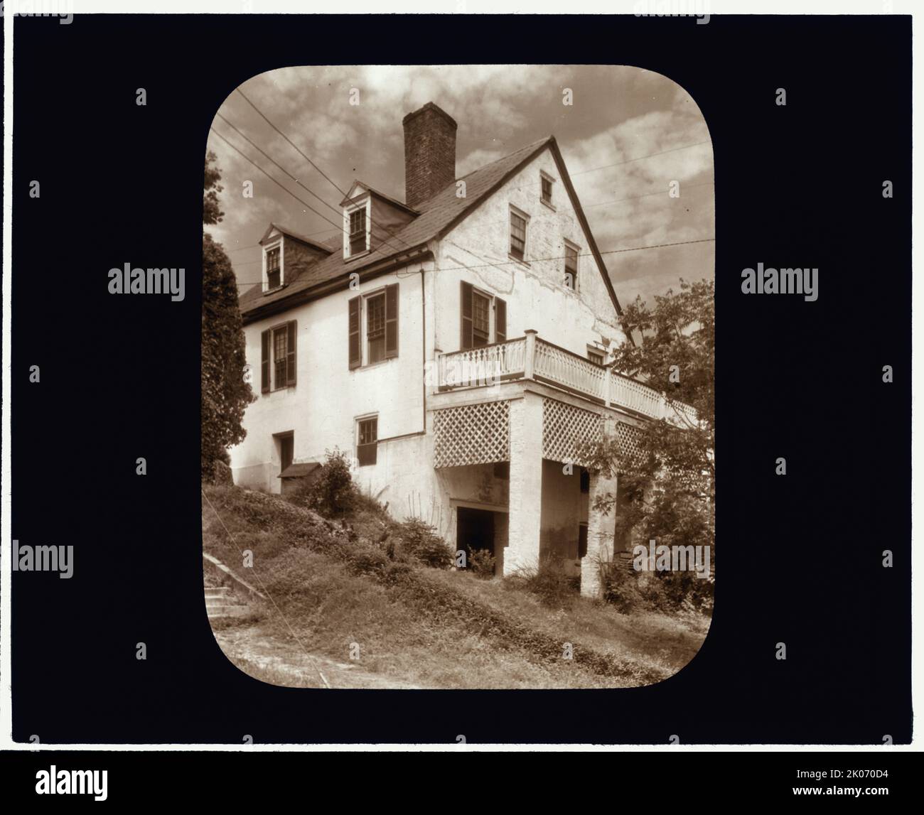 Customs House, Tappahannock, Essex County, Virginia, 1935 Stock Photo ...