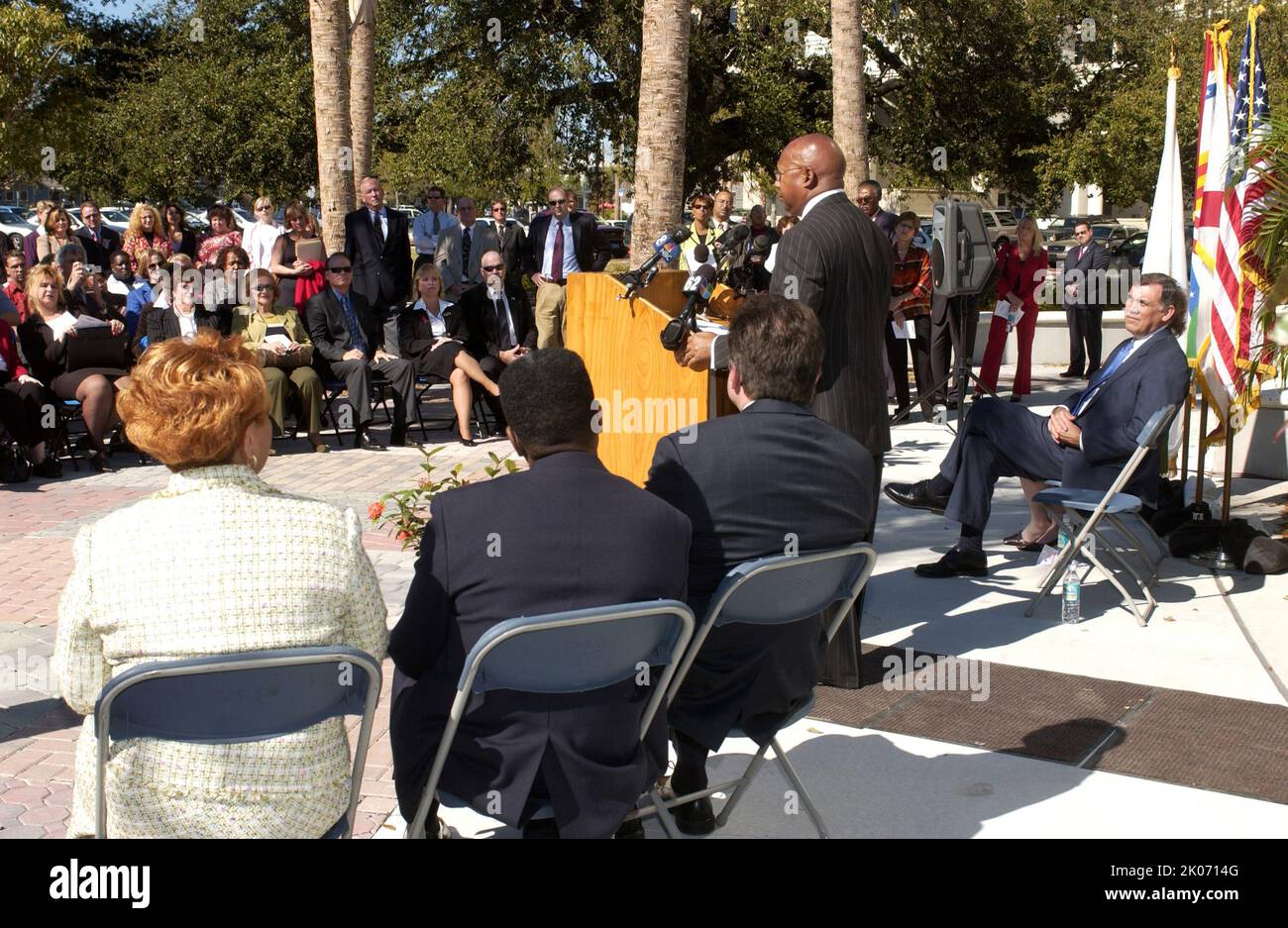 Secretary Alphonso Jackson in Tampa, Florida, joining Florida Senator ...