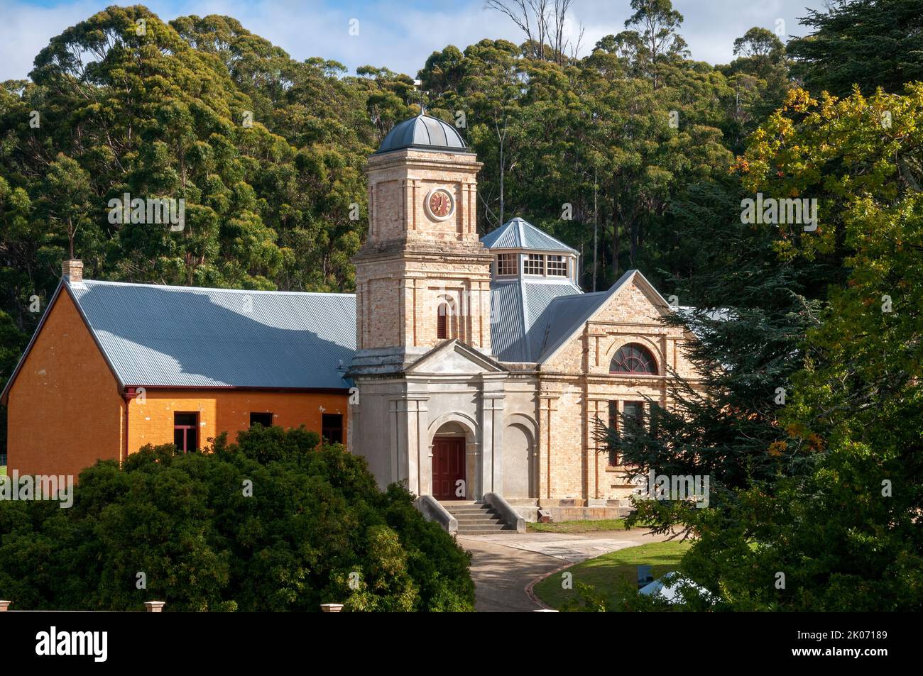 Port Arthur Australia, view of the asylum which was completed in 1868 ...
