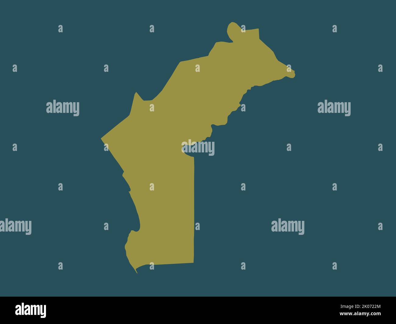 Cabinda province map hi-res stock photography and images - Alamy
