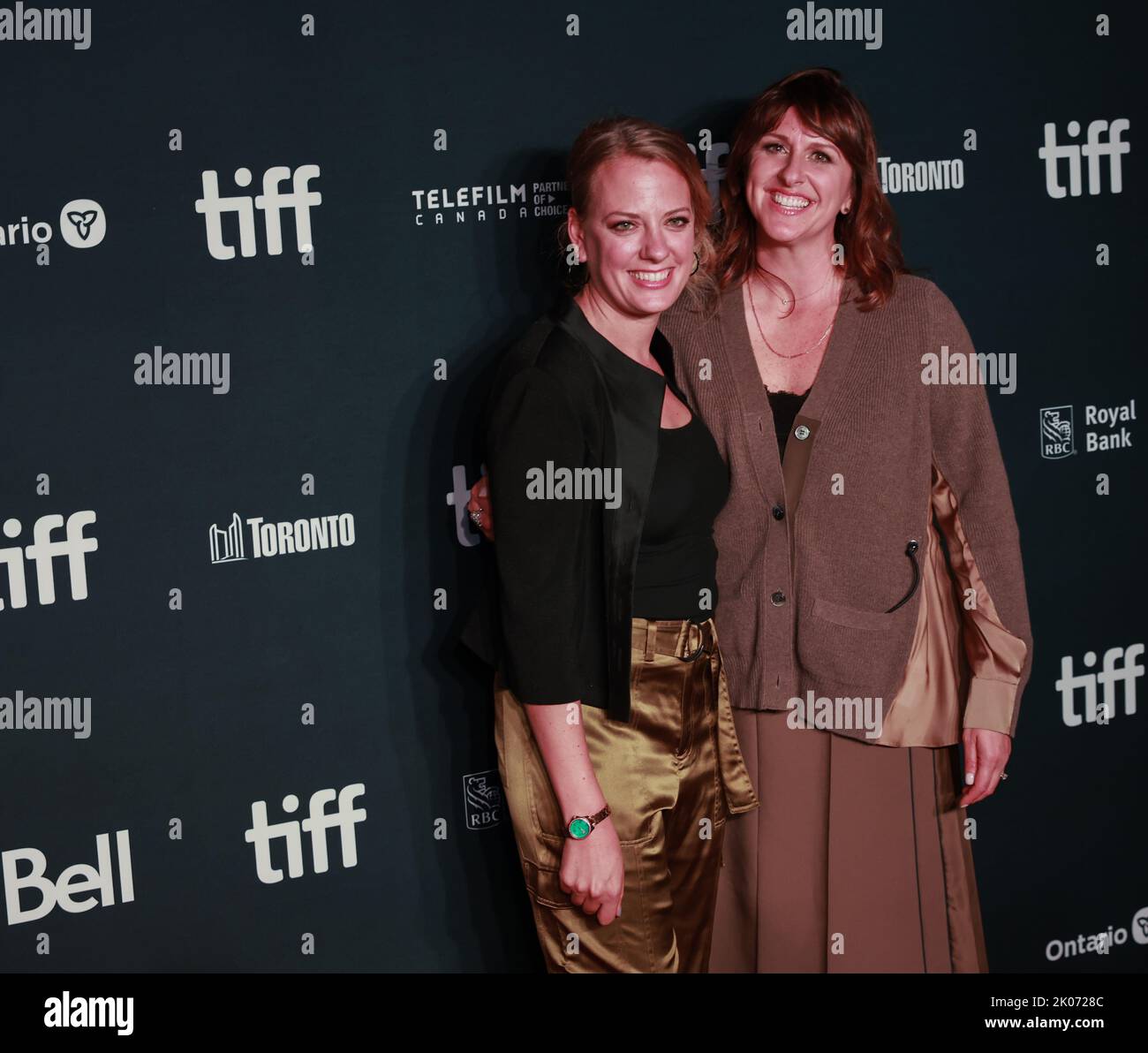 Toronto, Canada. 9th Sep 2022. Amanda Bowers and Molly Conners ...