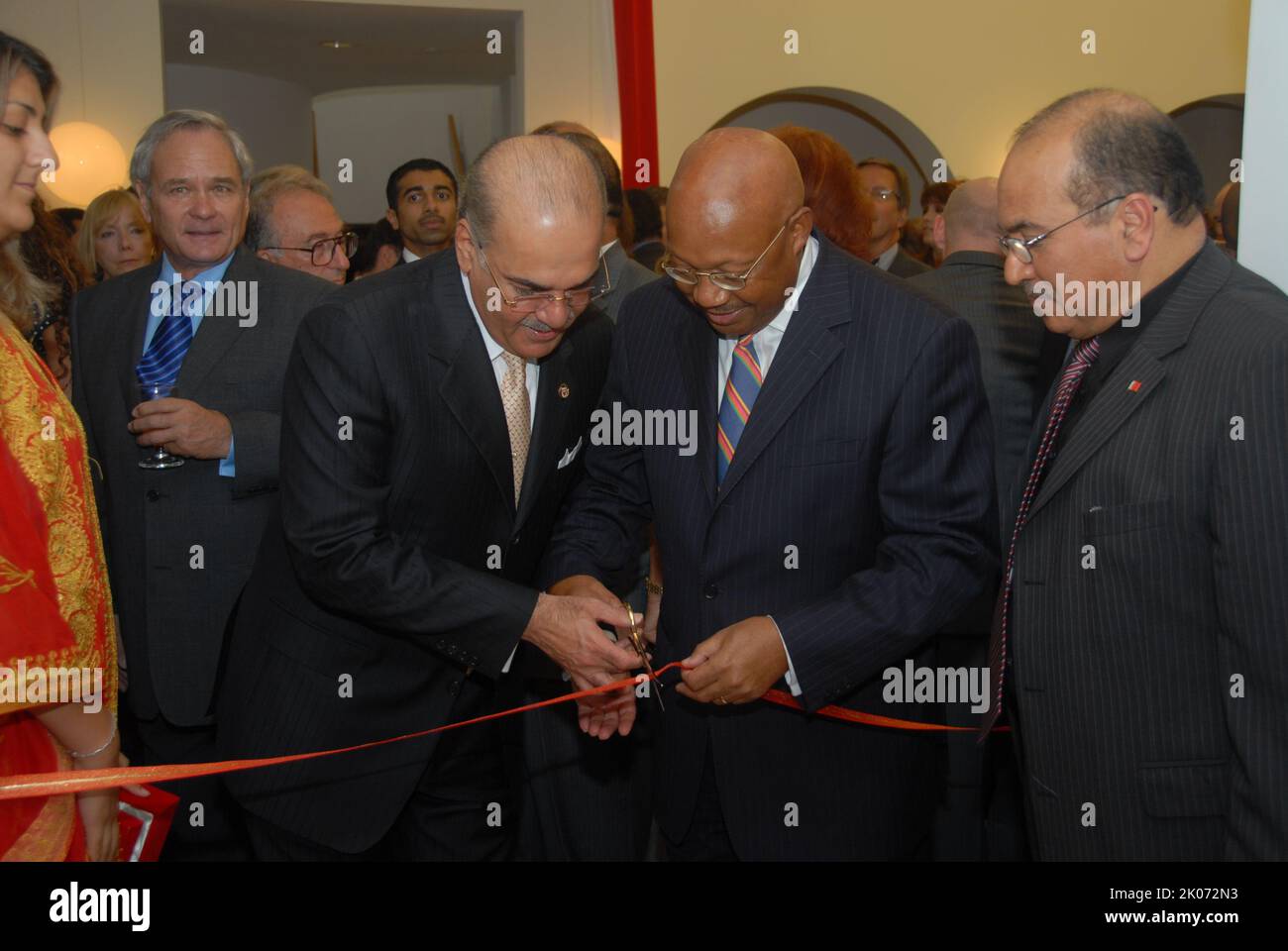 Secretary Alphonso Jackson at the Embassy of Bahrain in Washington, D.C ...