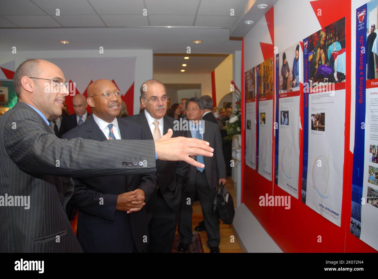 Secretary Alphonso Jackson at the Embassy of Bahrain in Washington, D.C ...