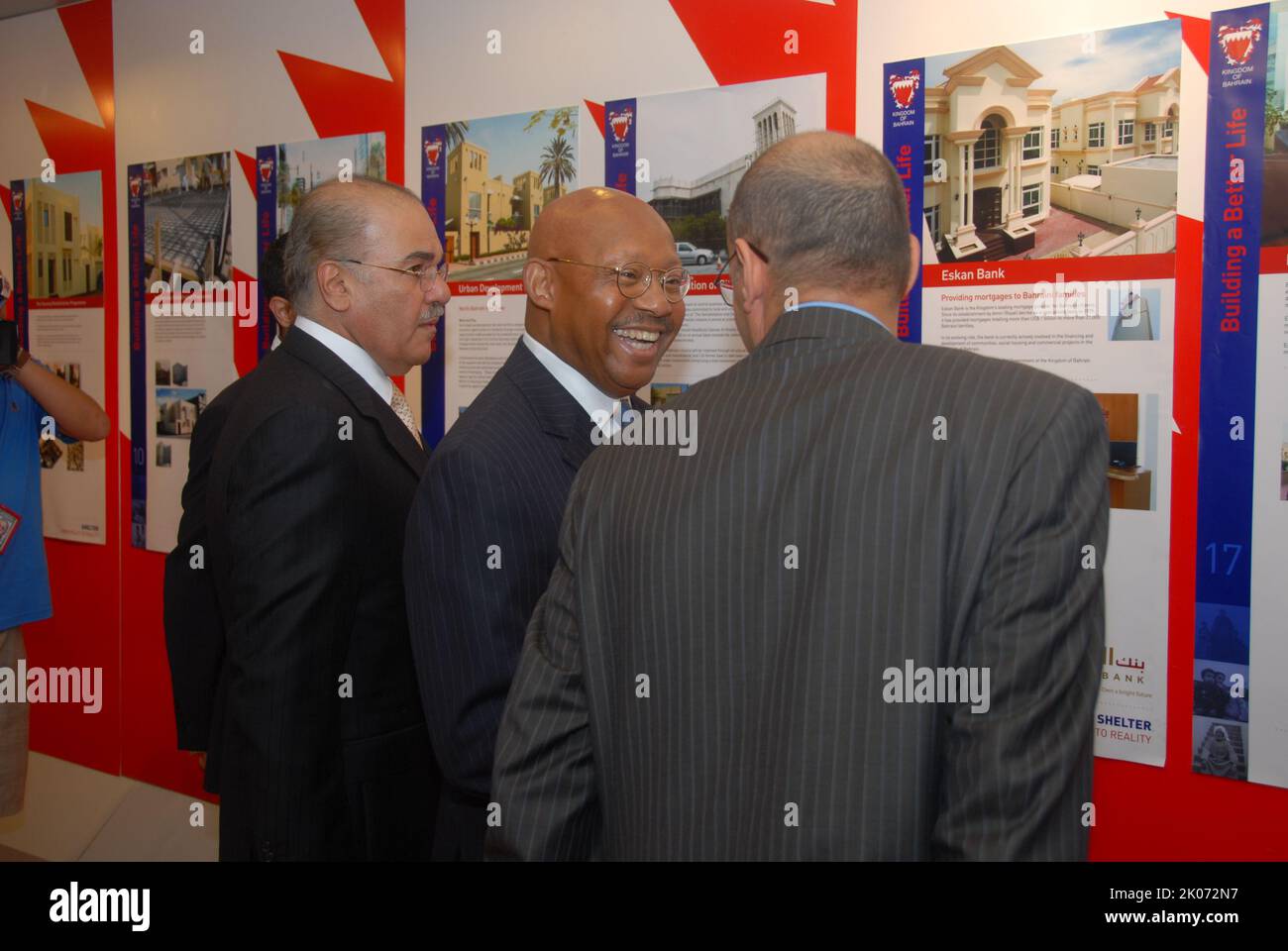 Secretary Alphonso Jackson at the Embassy of Bahrain in Washington, D.C ...