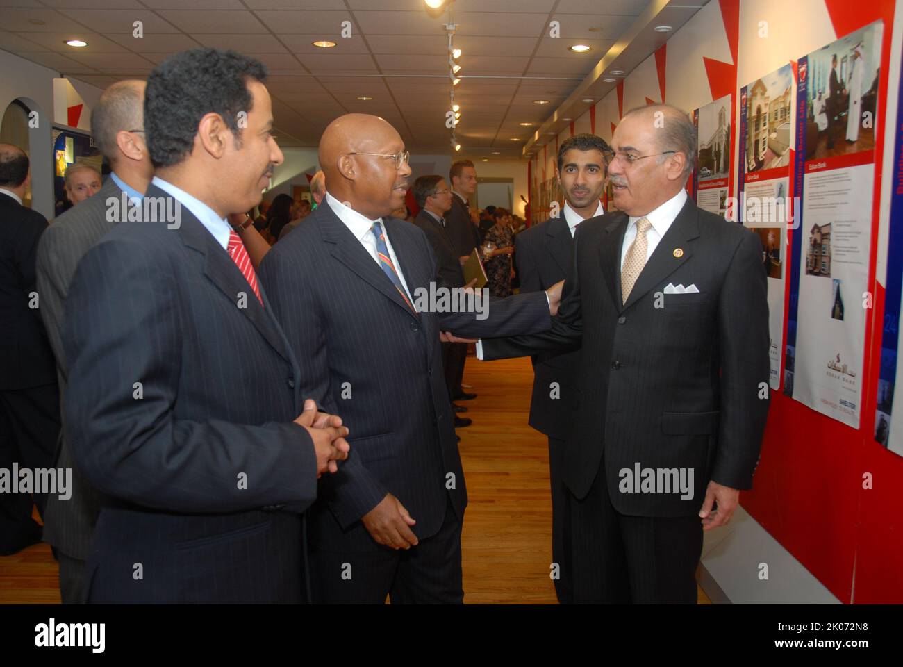 Secretary Alphonso Jackson at the Embassy of Bahrain in Washington, D.C ...