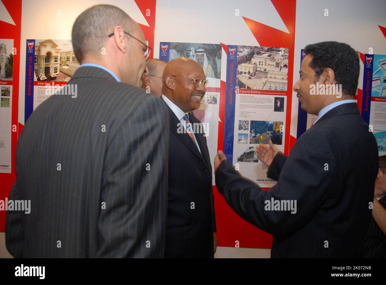 Secretary Alphonso Jackson at the Embassy of Bahrain in Washington, D.C ...