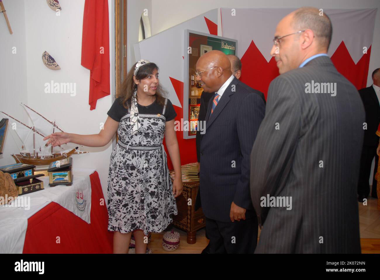 Secretary Alphonso Jackson at the Embassy of Bahrain in Washington, D.C ...