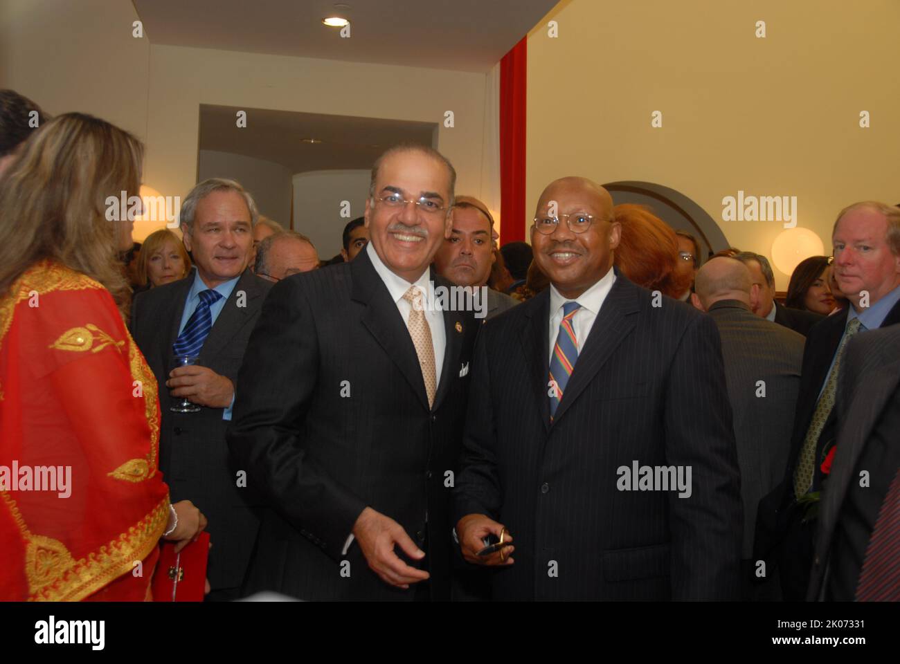 Secretary Alphonso Jackson at the Embassy of Bahrain in Washington, D.C ...