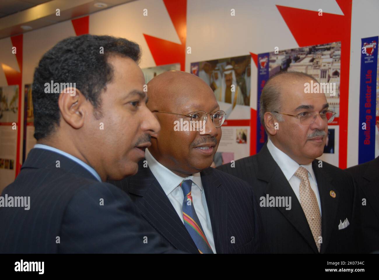 Secretary Alphonso Jackson at the Embassy of Bahrain in Washington, D.C ...