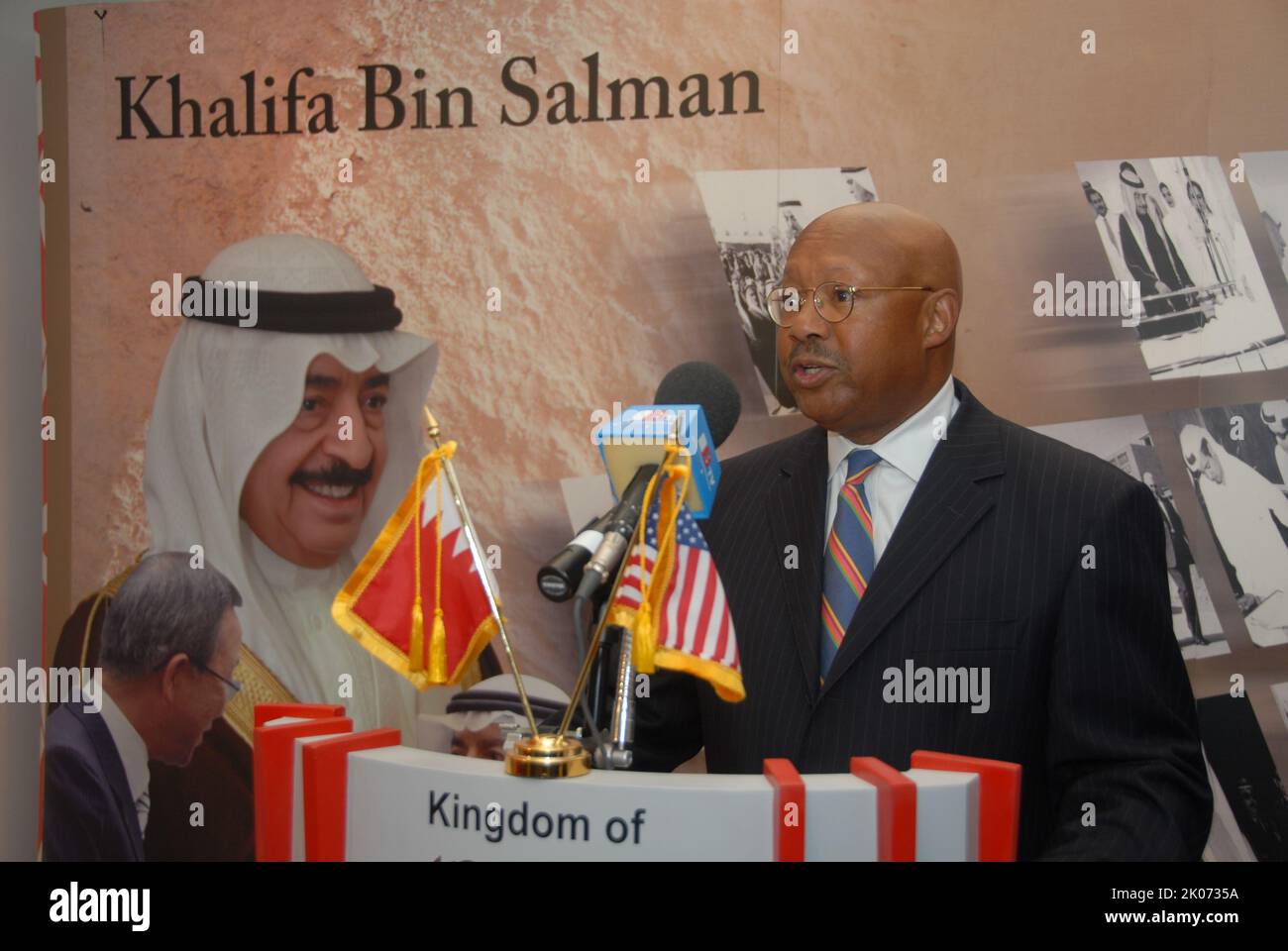 Secretary Alphonso Jackson at the Embassy of Bahrain in Washington, D.C ...