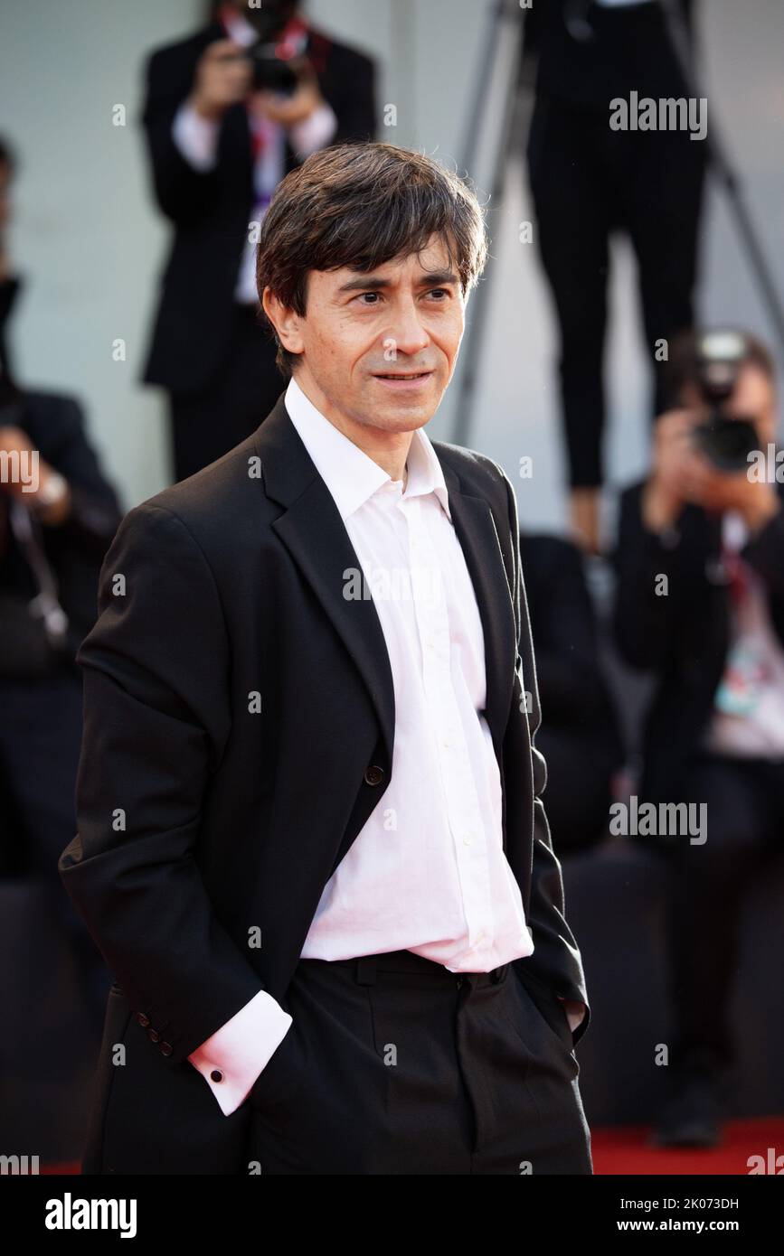 Luigi Lo Cascio attends the "Il Signore Delle Formiche" red carpet at ...