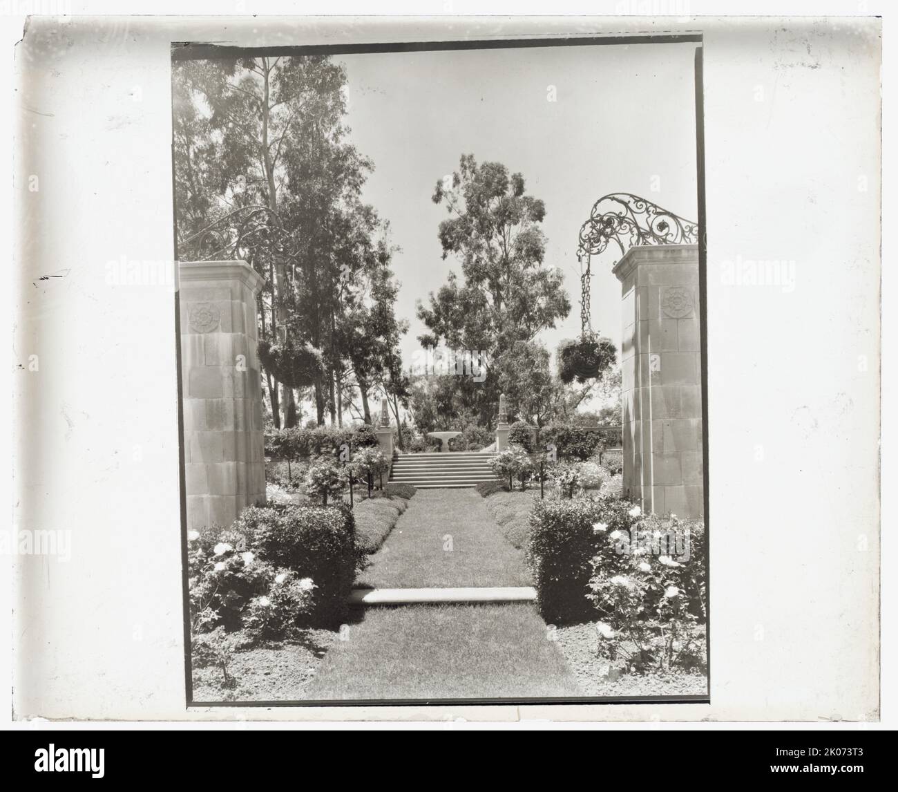 "Arcady," George Owen Knapp house, Sycamore Canyon Road, Montecito ...