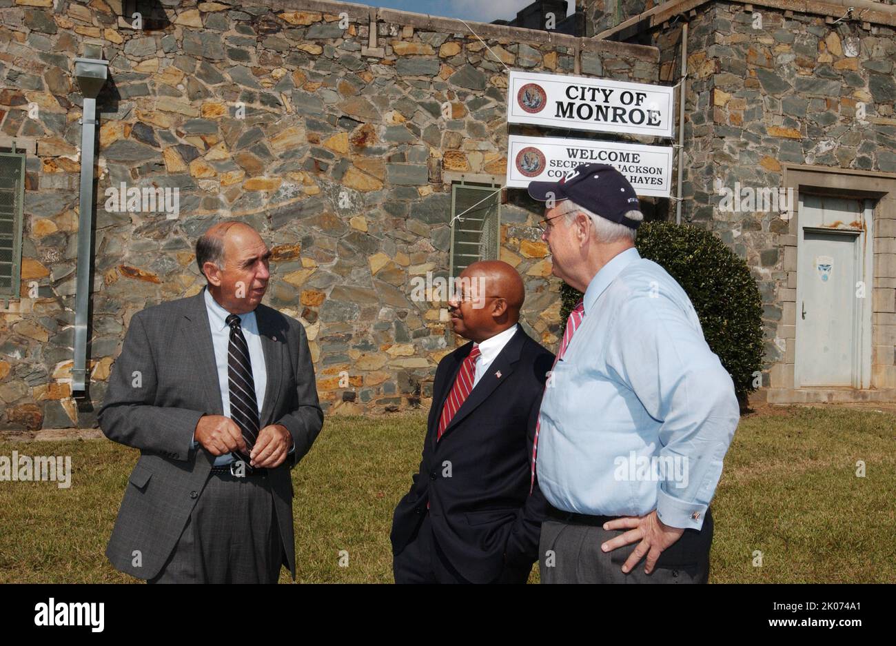 Visit of Secretary Alphonso Jackson to Monroe, North Carolina, where he ...