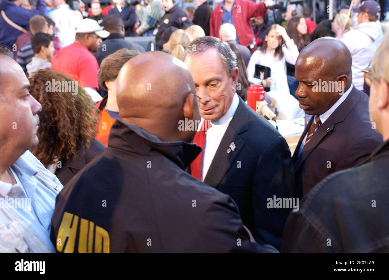 Secretary Alphonso Jackson and aides in New York City, New York for ...