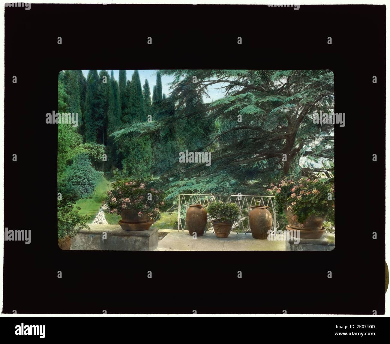 Villa Bel Riposo, San Domenico, Tuscany, Italy, 1925 Stock Photo - Alamy