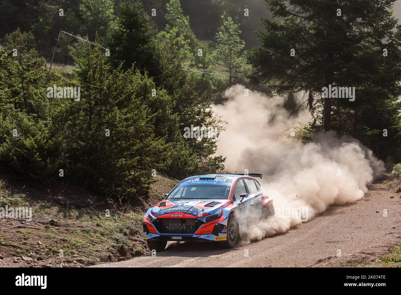31 MUNSTER Gregoire (lux), LOUKA Louis (bel), Hyundai i20N, action ...
