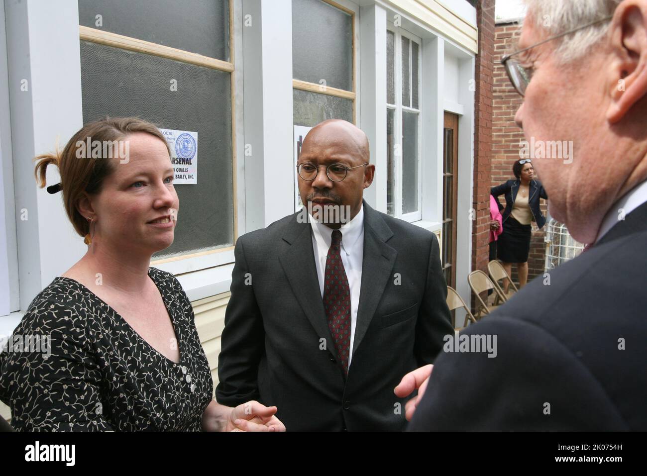 Secretary Alphonso Jackson in St. Louis, Missouri, with former ...