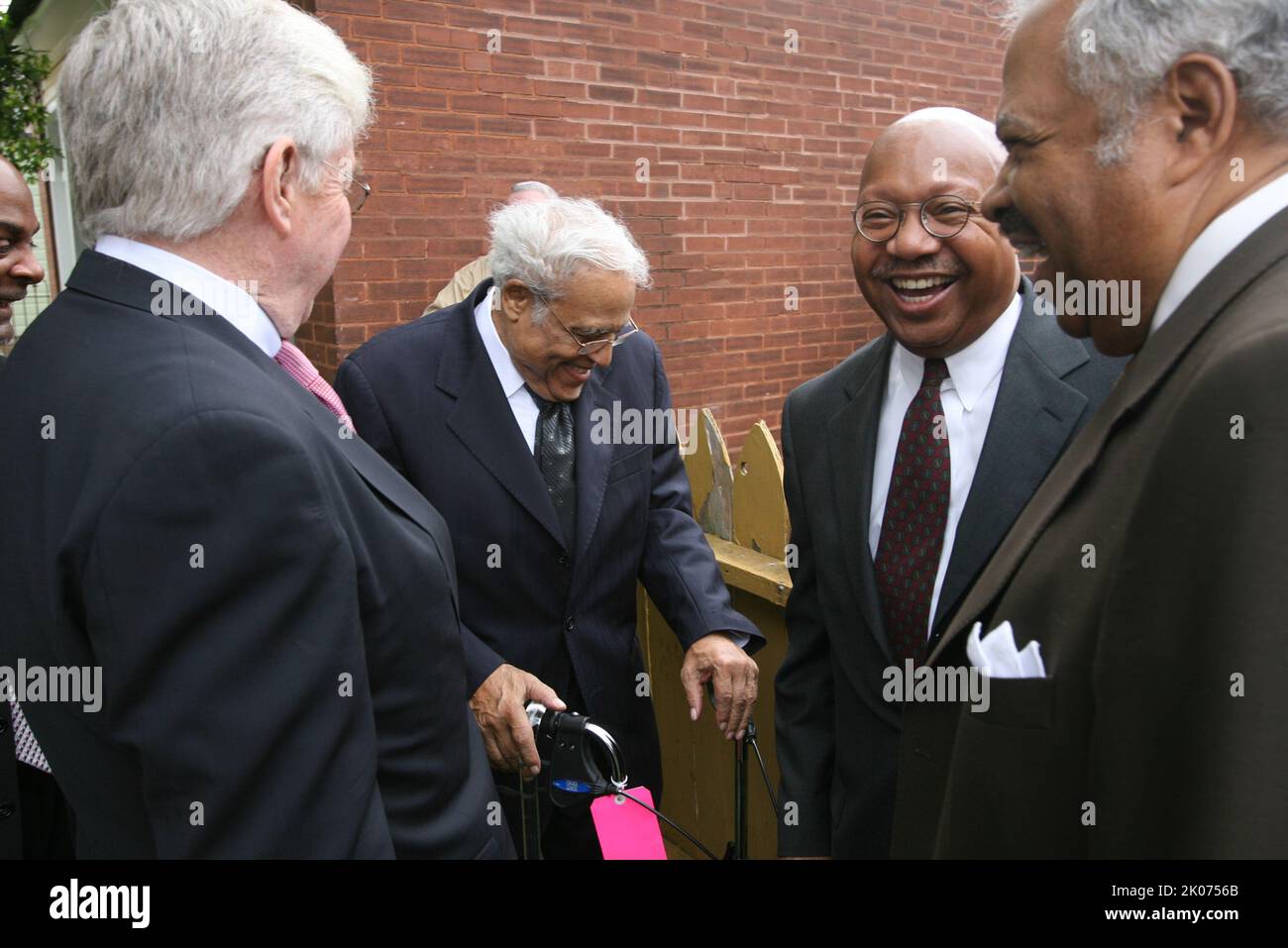 Secretary Alphonso Jackson in St. Louis, Missouri, with former ...