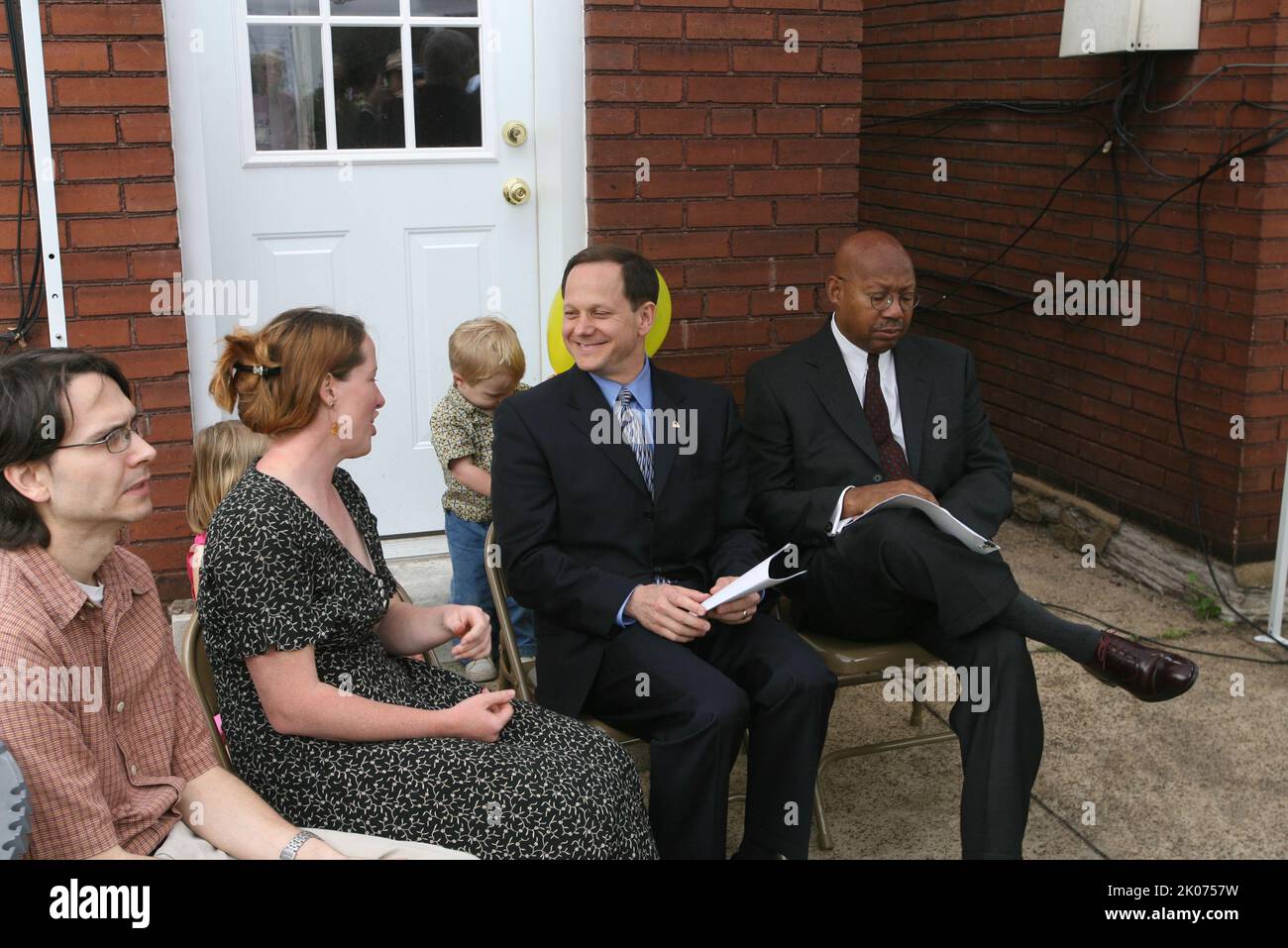 Secretary Alphonso Jackson in St. Louis, Missouri, with former ...