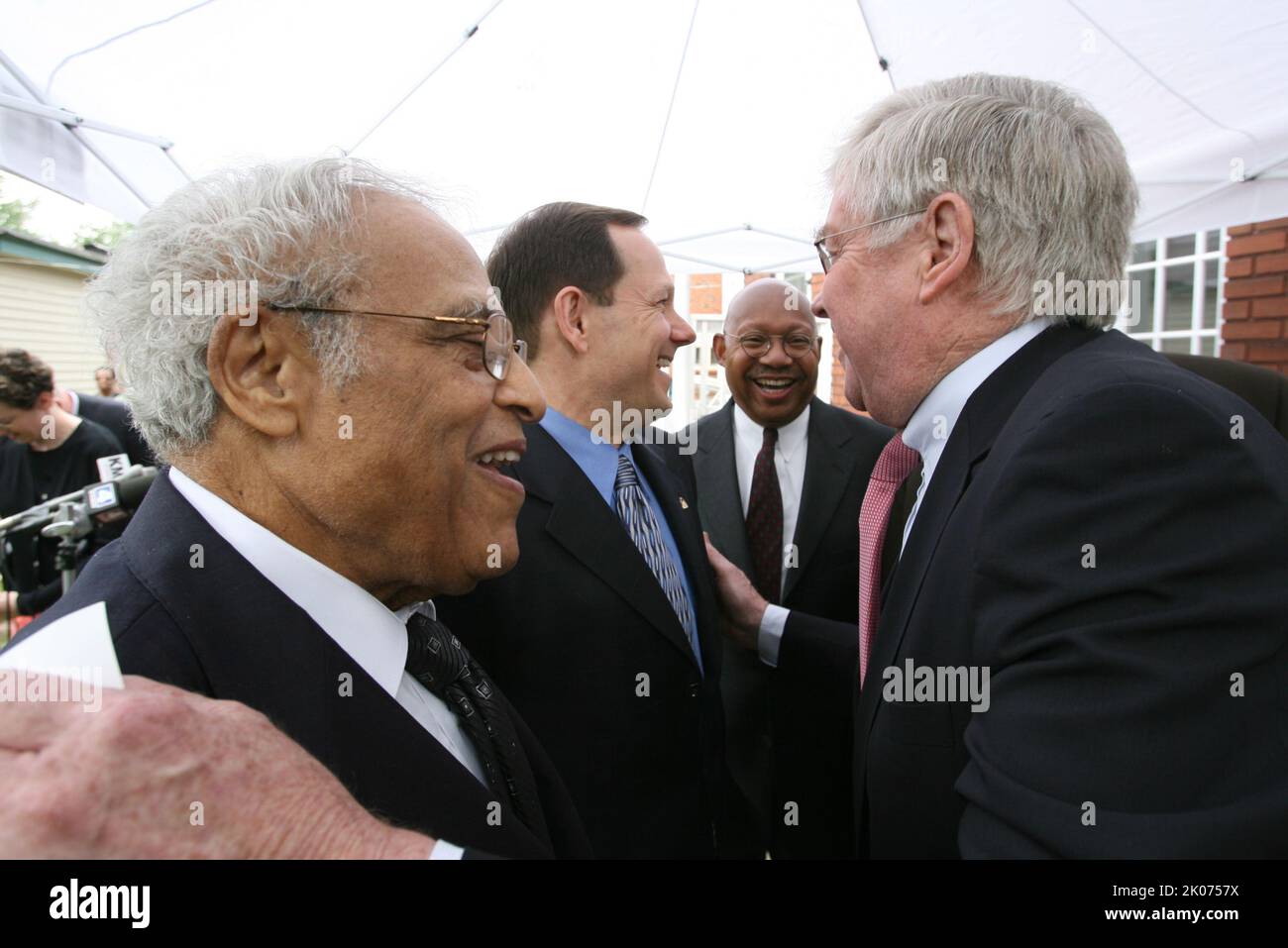 Secretary Alphonso Jackson in St. Louis, Missouri, with former ...