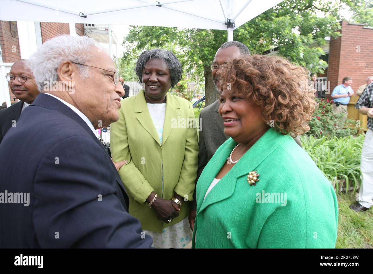 Secretary Alphonso Jackson in St. Louis, Missouri, with former ...