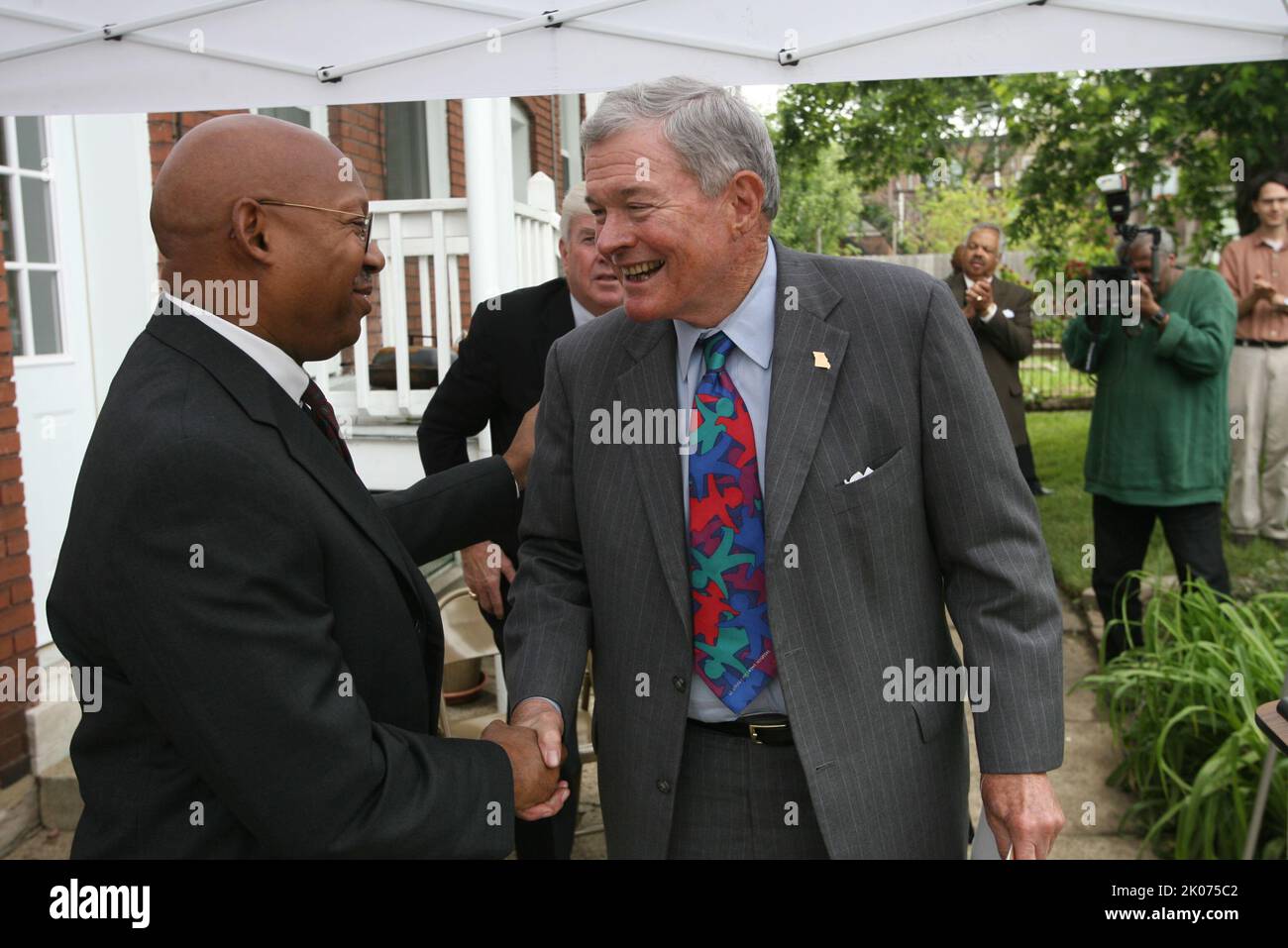 Secretary Alphonso Jackson in St. Louis, Missouri, with former ...
