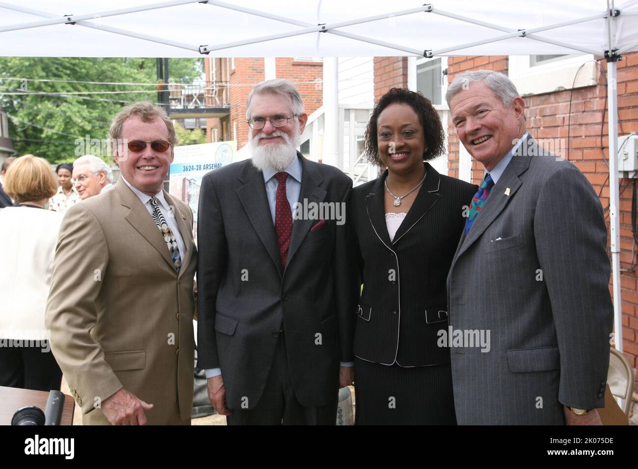 Secretary Alphonso Jackson in St. Louis, Missouri, with former ...